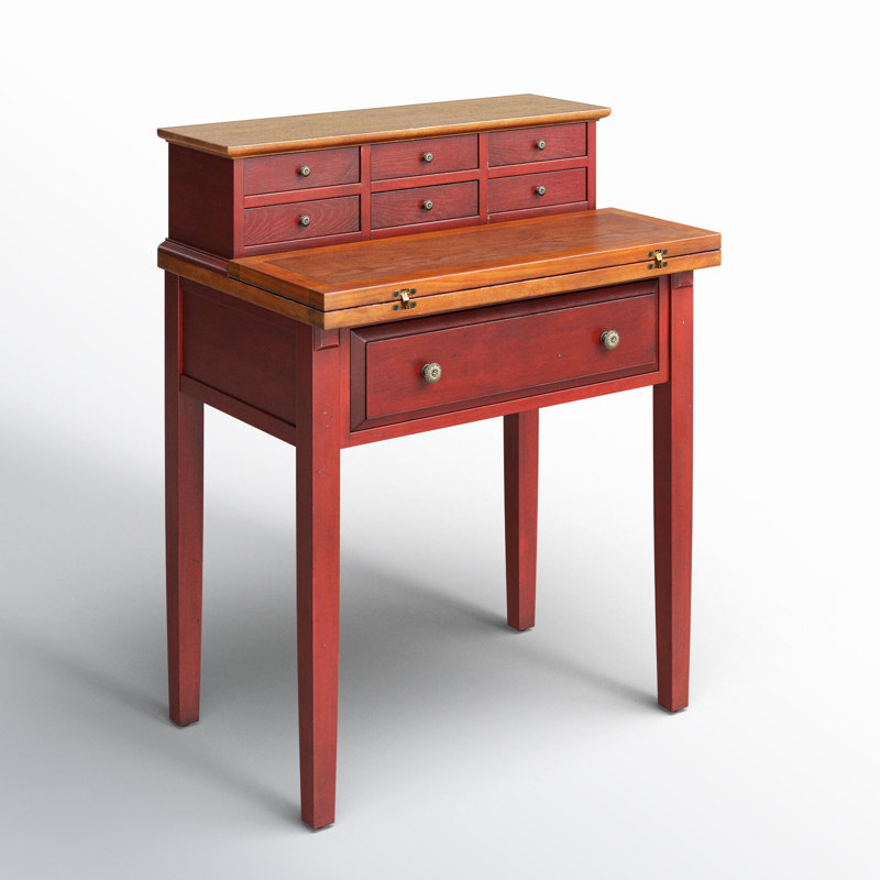 Small red desk store